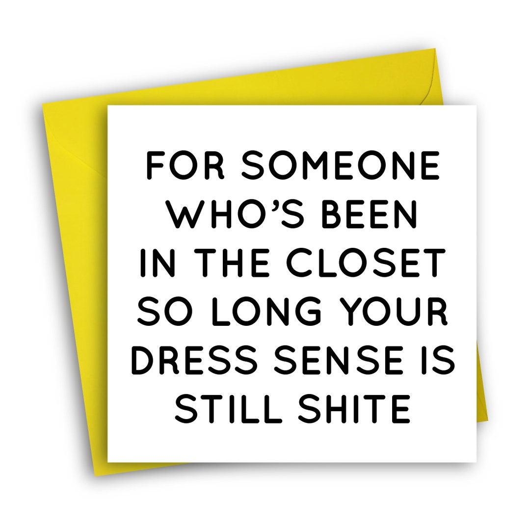 Coming Out Card Funny Coming Out Card LGBT - Etsy