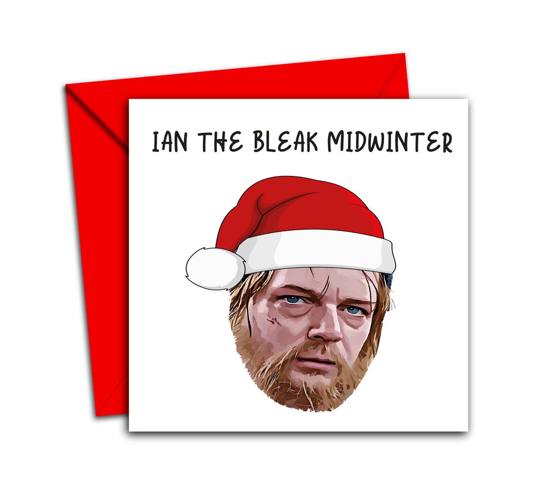Ian Beale Christmas Card Pop Culture Soap Card - Etsy