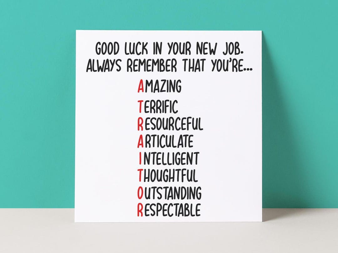 Funny Traitor Colleague Leaving Card: New Job Goodbye - Etsy