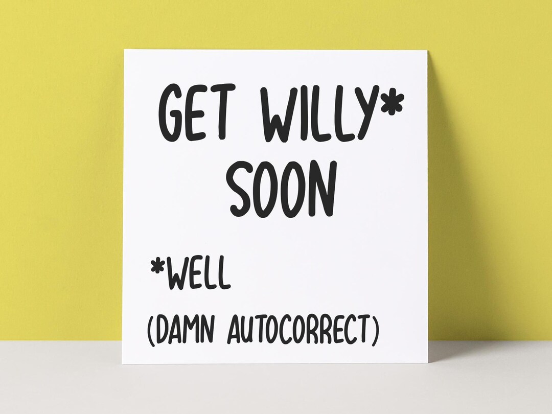 Funny Sympathy Card | Get Well Soon Rude | Funny Thinking of You - Etsy
