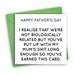 Funny Step-parent Card/ Blended Family / Father's Day Card - Etsy