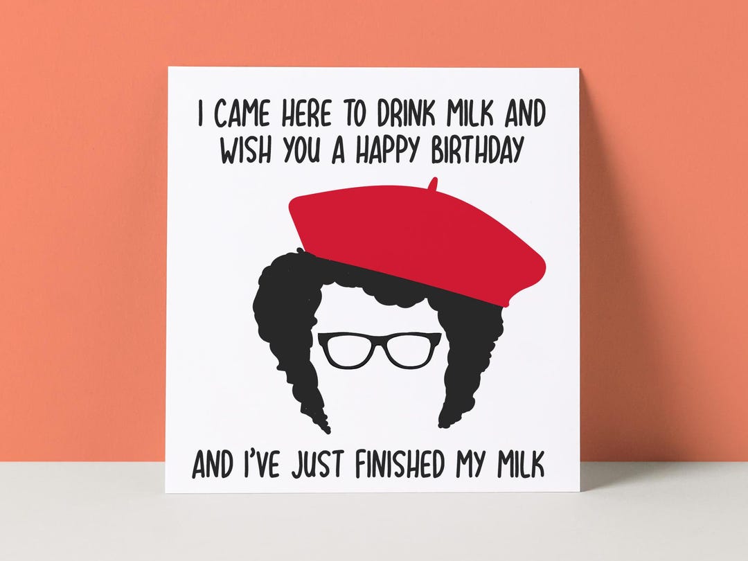 Maurice Moss Card | IT Crowd Birthday Card - Etsy