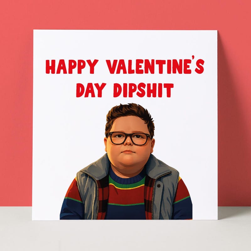 Stranger Thing Valentine Card - Etsy