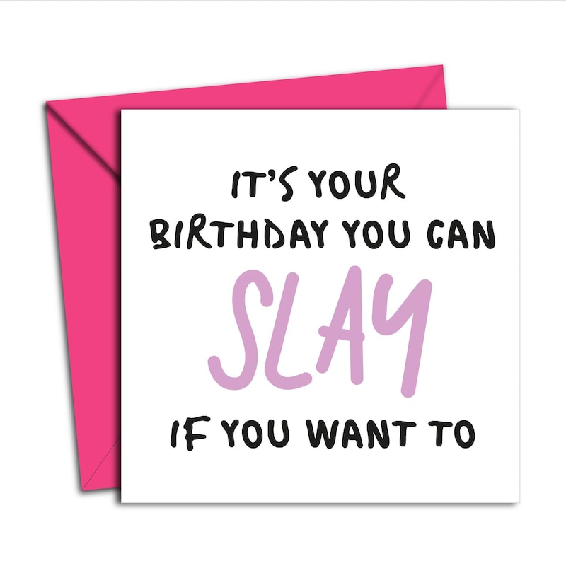 Birthday Slay - Etsy
