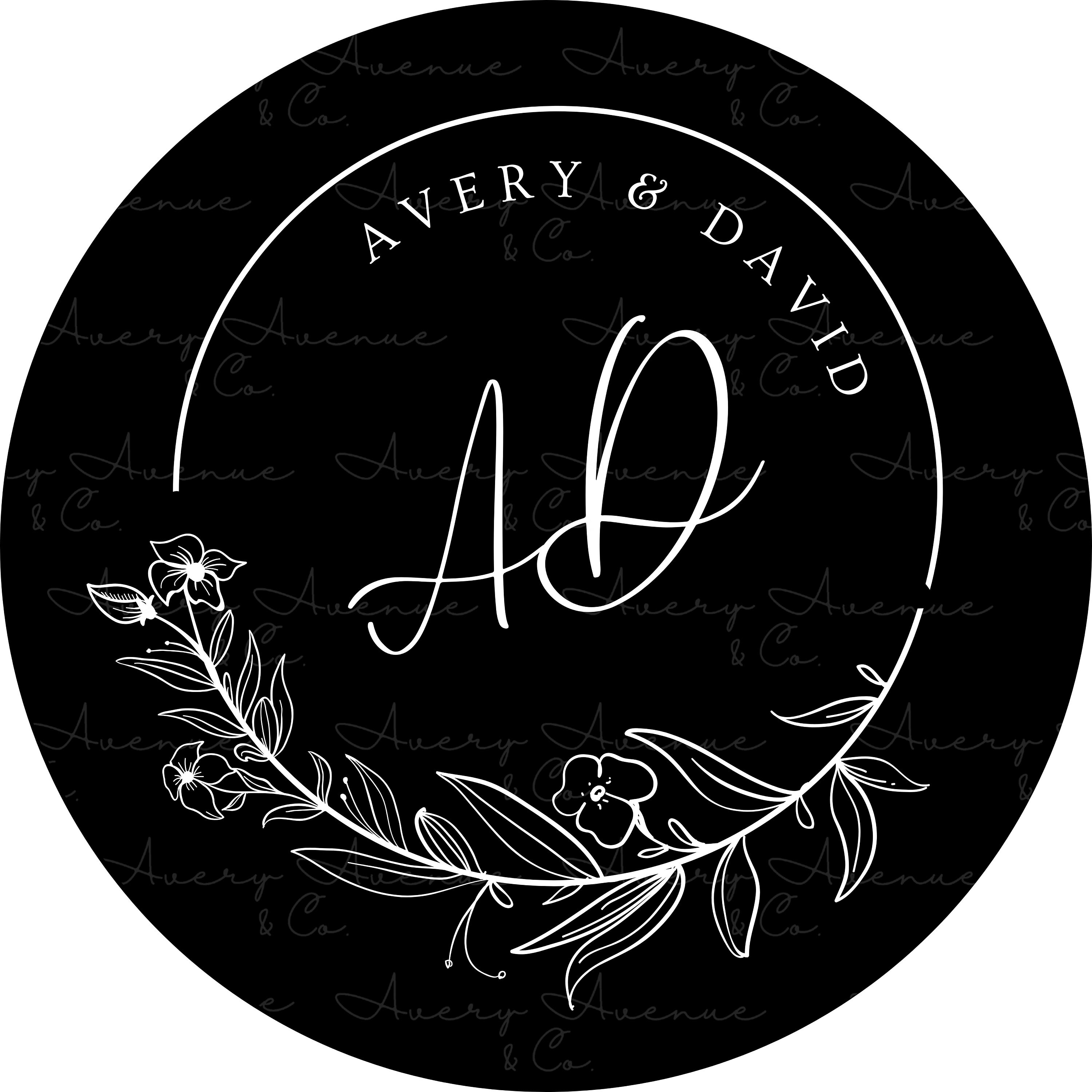 Digital Gobo Monograms for Wedding or Event Customizable - Etsy