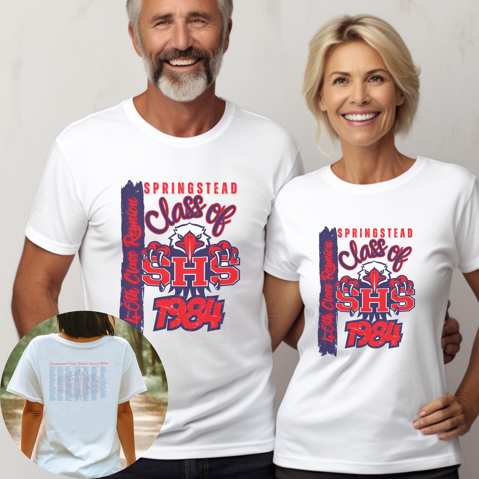 Custom High School Reunion T-shirt, Personalized High School Reunion ...