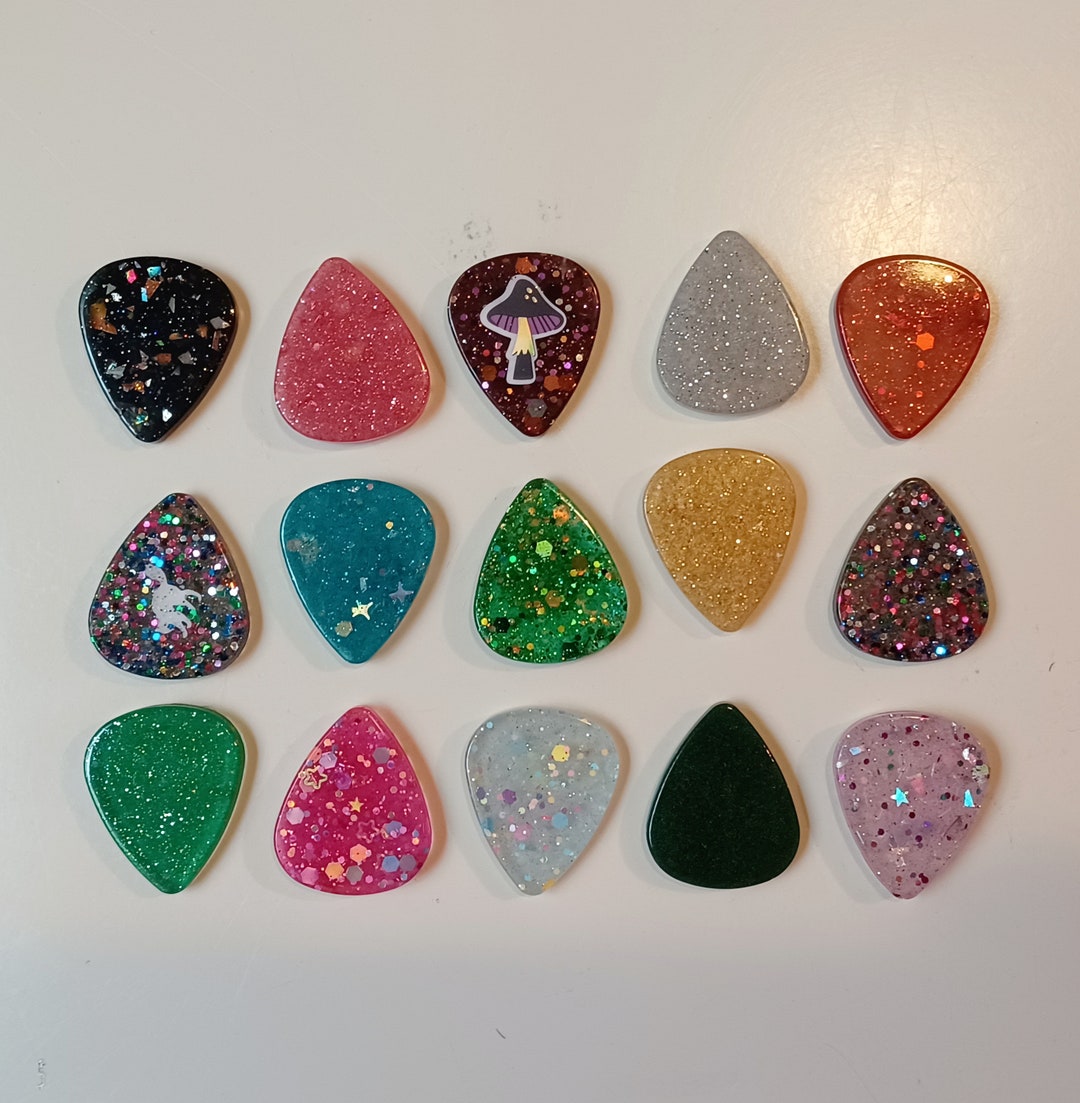 Resin Guitar Picks - Etsy