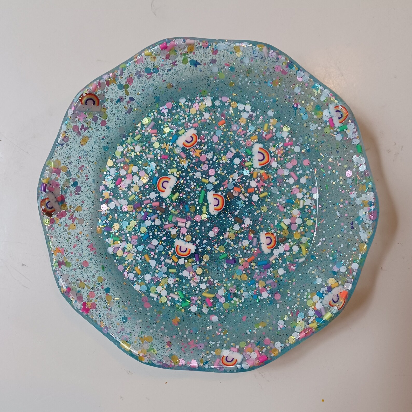 Resin Plates With Ripple Sides - Etsy