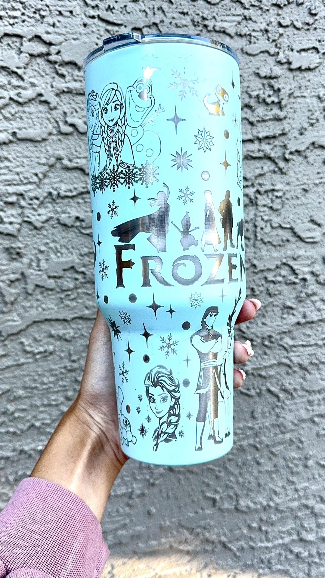 Oopsies Frozen Tumbler Ana and Elsa Disney Movie Princess Olaf ...