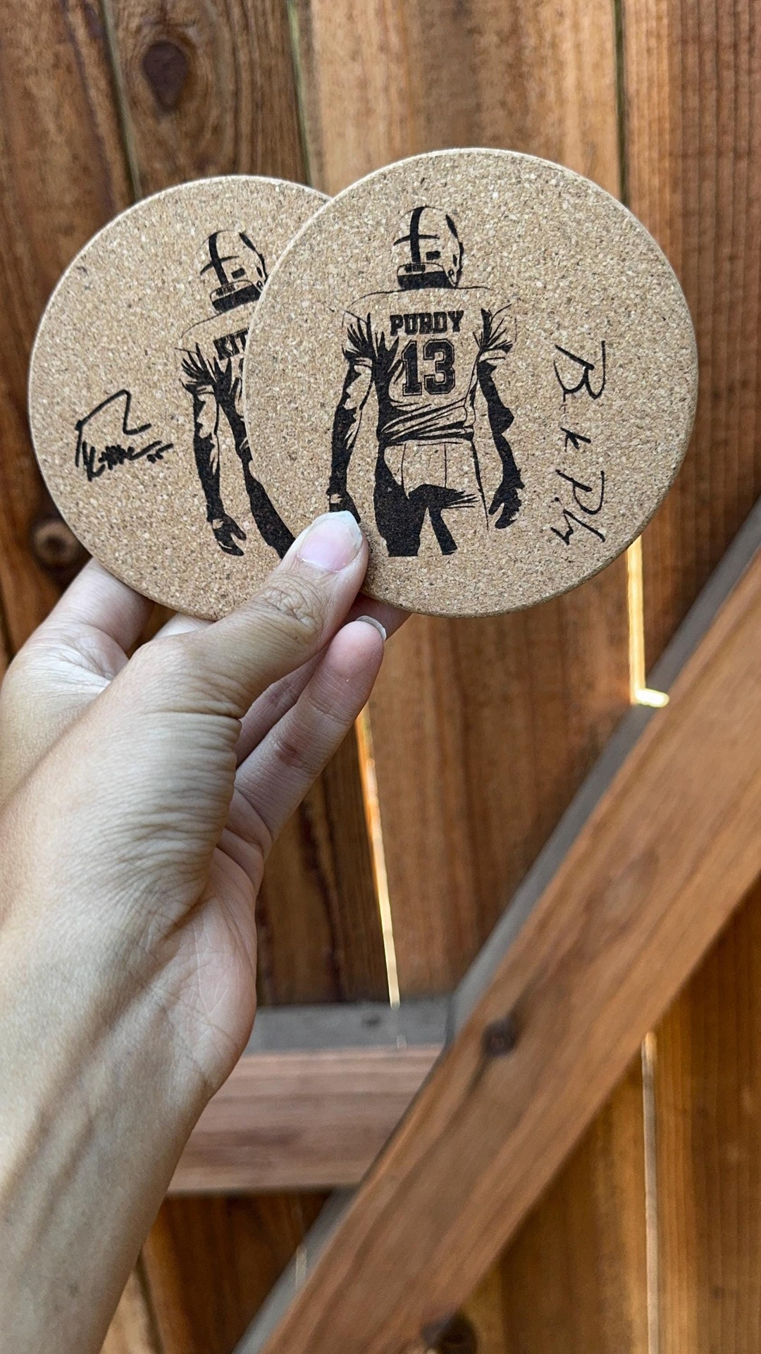 Custom NFL Football Player, Personalized, 49ers, Raiders, Chiefs ...