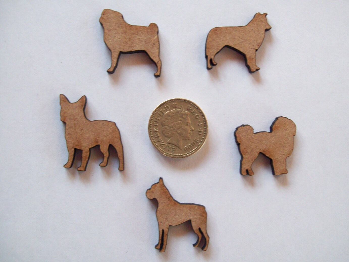 Laser Cut 3mm Thick MDF Pet 25mm Dog Shapes Craft Making | Etsy