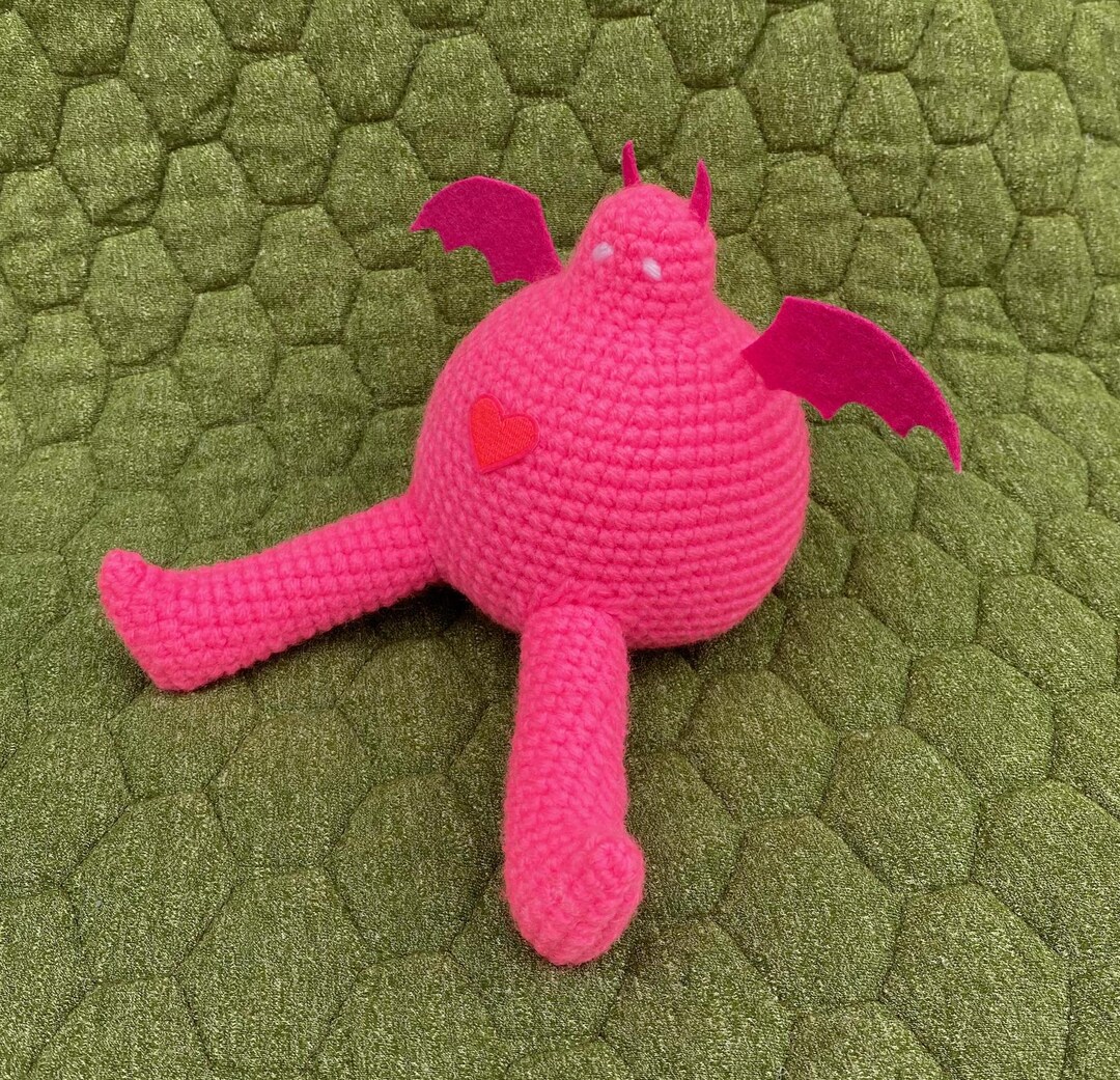 Pink Heart Devil Leg Lad - Etsy
