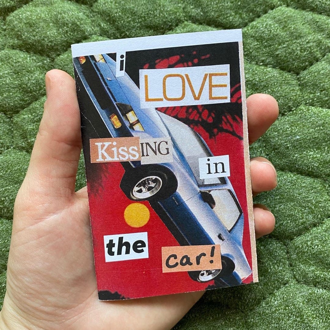 I Love Kissing in the Car! Zine - Etsy