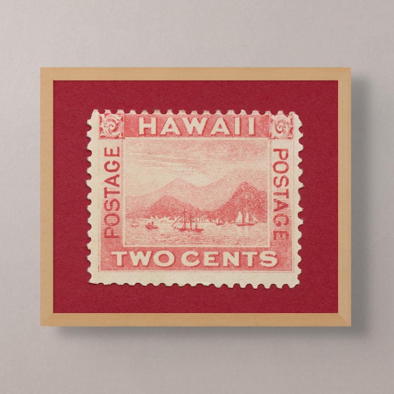 Hawaii Stamp - Etsy