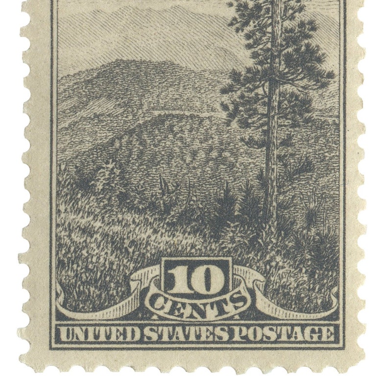 National Parks: Great Smoky Mountains 1934 7c Stamp Museum-quality ...