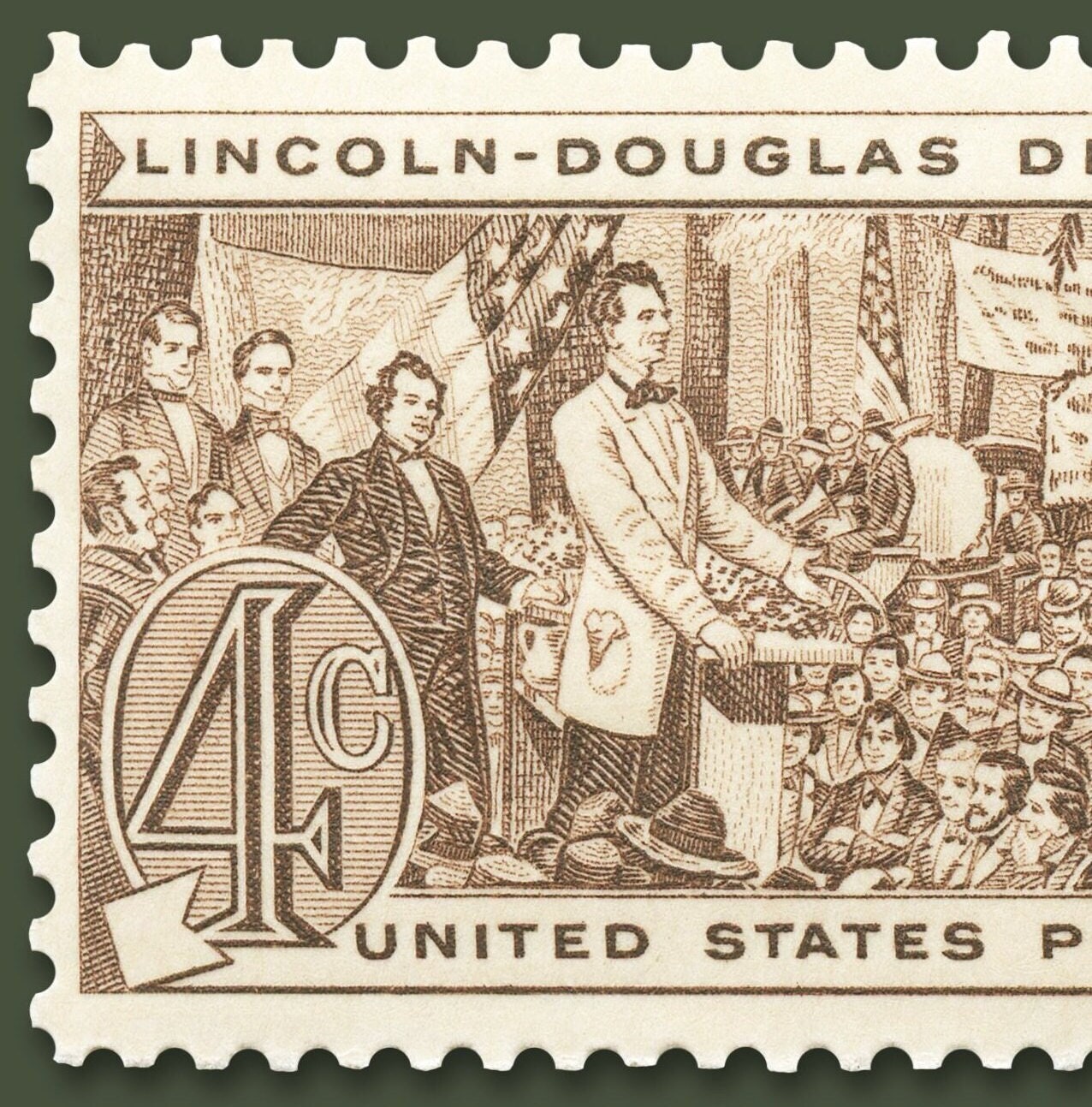 Lincoln Douglas Debates Print, President Lincoln Print, Abraham Lincoln ...