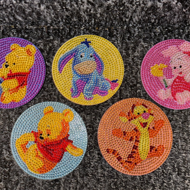 Diamond Art Coasters - Etsy