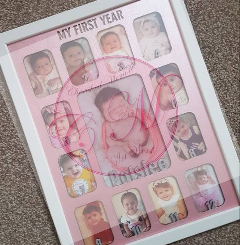 My first years frame | Etsy