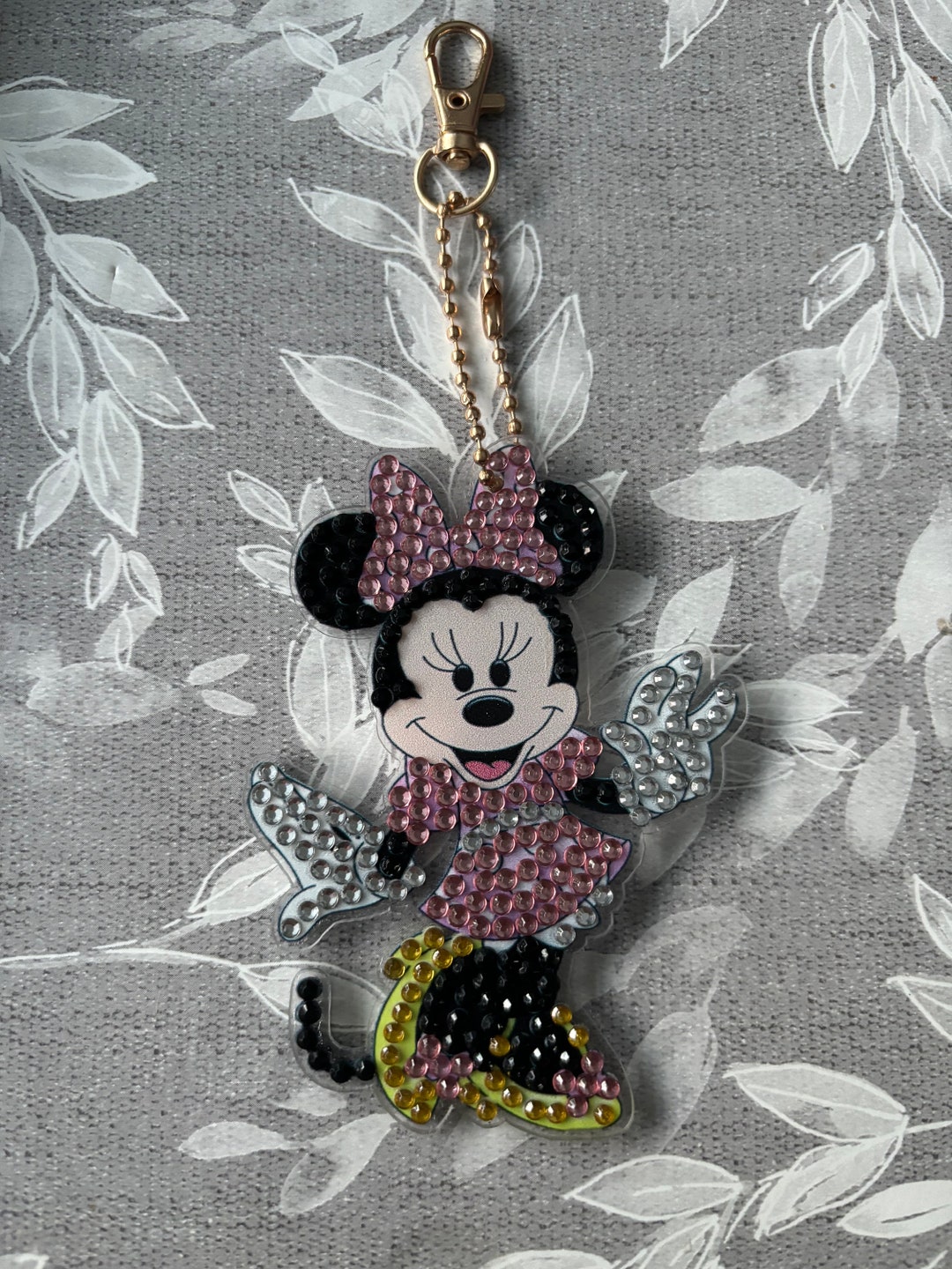 Various Disney Character Diamond Art Keyrings - Etsy