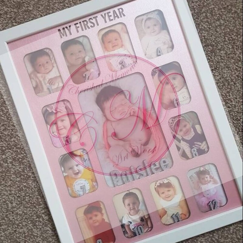 My First Year Frame - Etsy