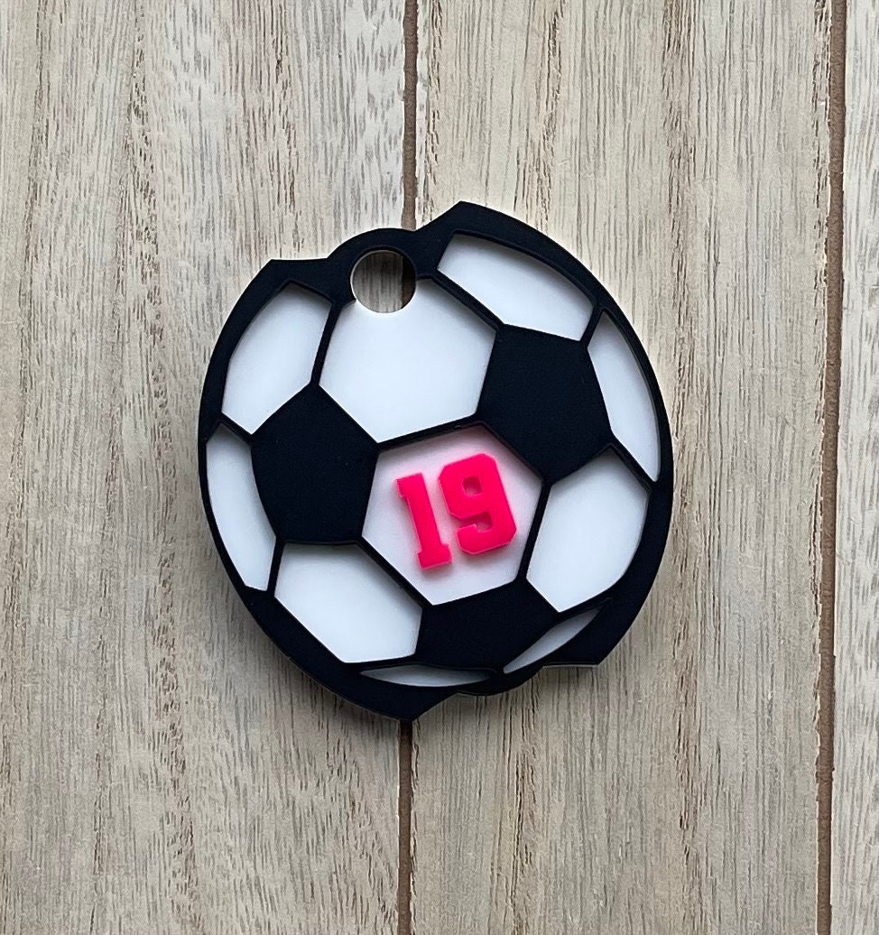 Personalized Soccer Tumbler Tag Soccer Mom Tumbler Tag Team Pride ...