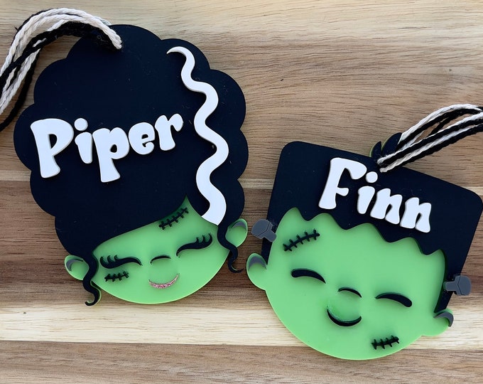 Halloween Gift Tag | Frankenstein Gift Tag | Halloween Basket | Boo ...