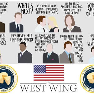 The West Wing Set - Etsy