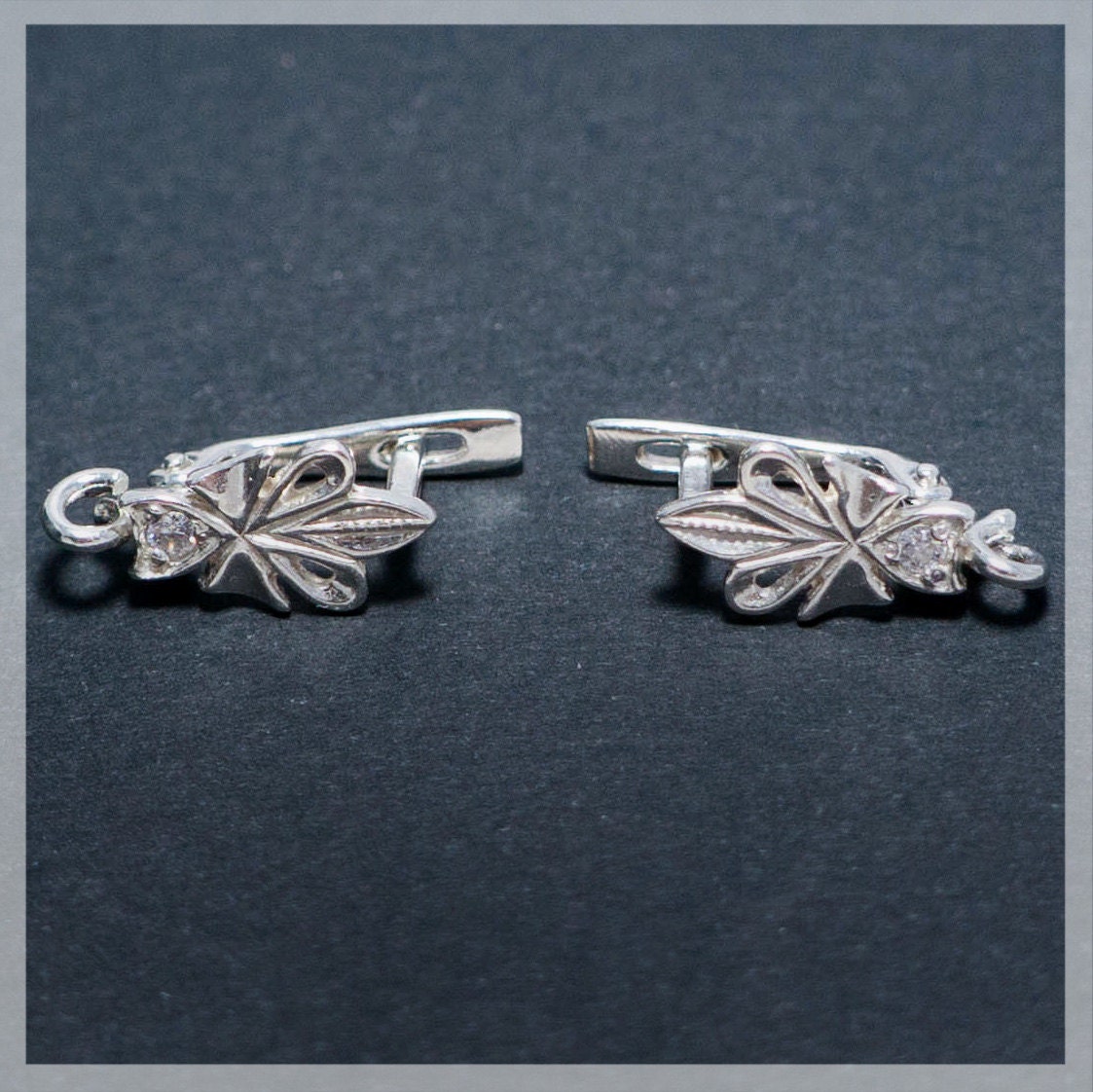 Leverback Earrings Sterling Silver 925 Sterling Silver - Etsy