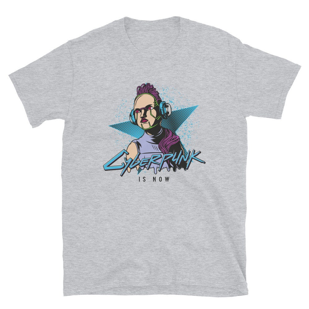 Neurolink Cyberpunk is Now Short-sleeve Unisex T-shirt - Etsy
