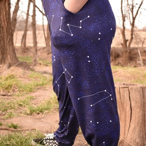 Constellation Lounge Pants Galaxy Print Astrology Astronomy Comfy ...