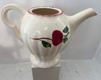 Blue Ridge Pottery Teapot - Etsy