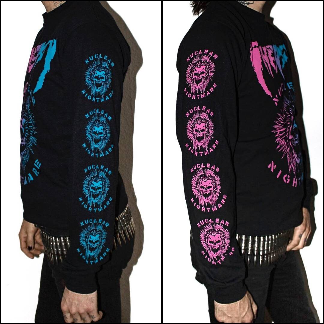 INEPSY NUCLEAR NIGHTMARE Long Sleeves | Etsy