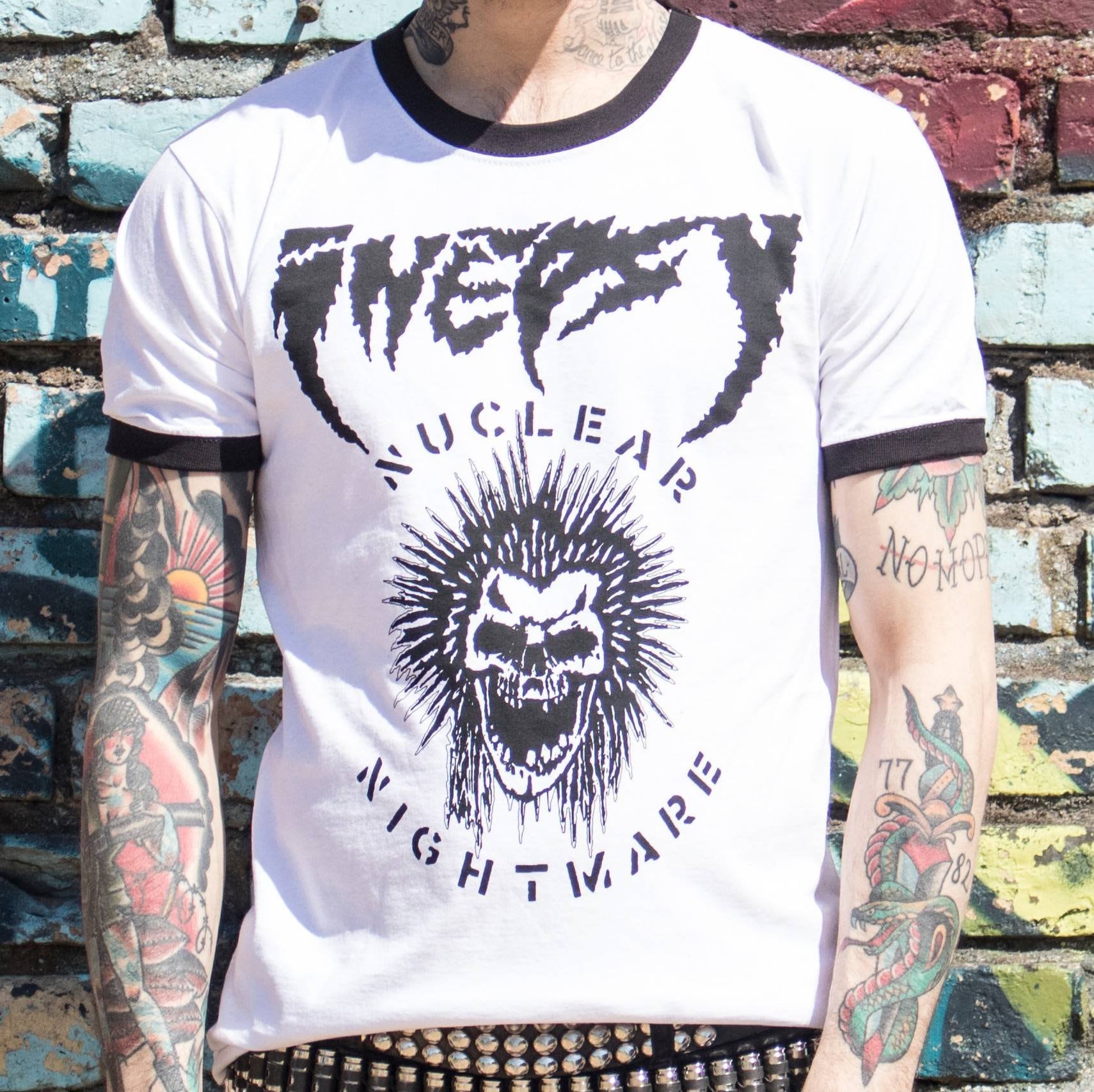 INEPSY NUCLEAR NIGHTMARE ringer T-shirts - Etsy