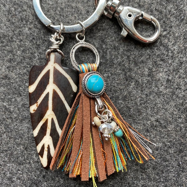 Tribal Keychain - Etsy