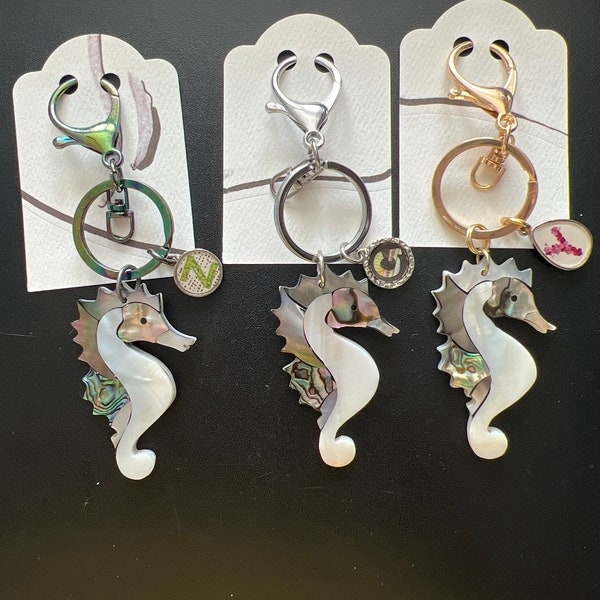 Seahorse Keychain - Etsy