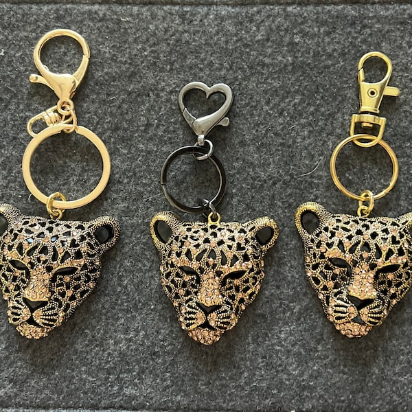 Rhinestone Keychain - Etsy