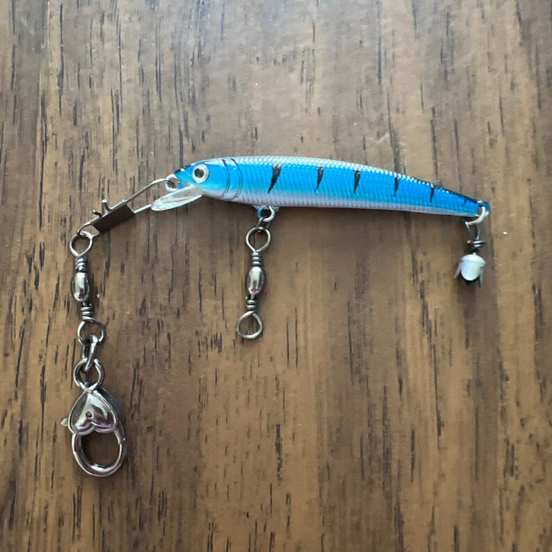 Fish Lure Keychain Fishing Lure Keychain Gifts for Him - Etsy