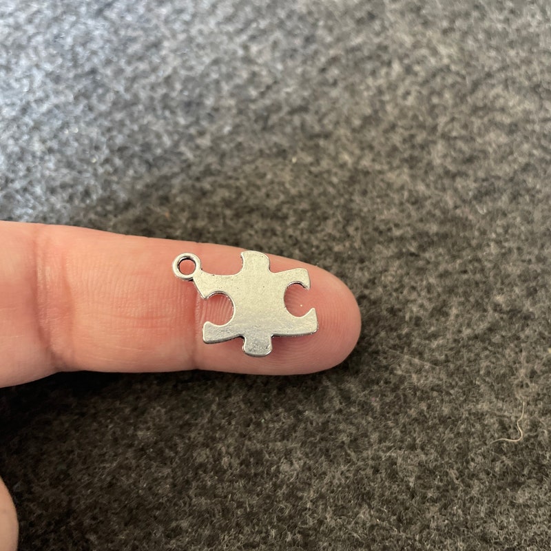 Puzzle Piece Charms - Etsy