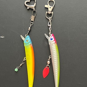 Fish Lure Keychain Fishing Lure Keychain Gifts for Him - Etsy
