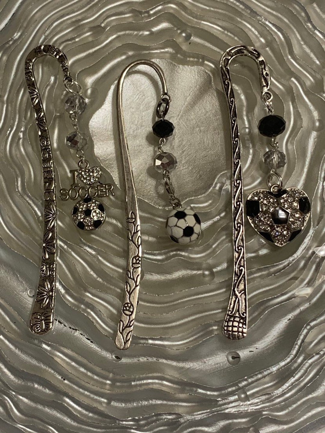 Soccer Bookmarks, "i Love Soccer " Bookmark, Soccer Ball Bookmark ...