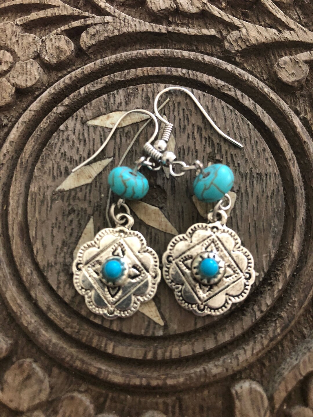 Western Earrings, Cowboy Jewelry, Silver Earrings, South Western ...