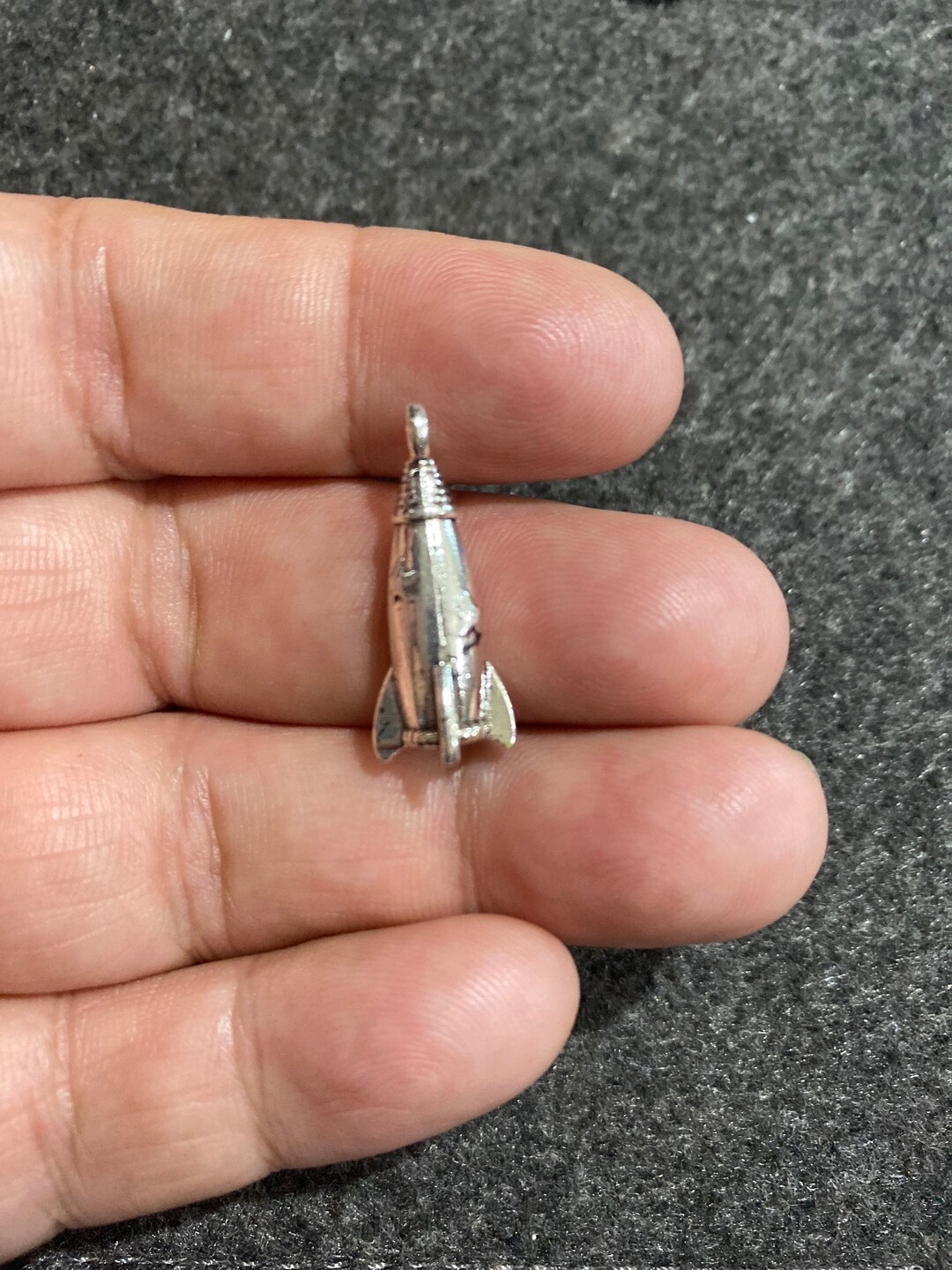 Rocket Spaceship Missile Charms, Rocket Missile Charms, Antique Tibetan ...