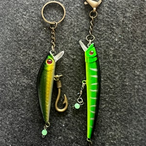 Fish Lure Keychain Fishing Lure Keychain Gifts for Him - Etsy