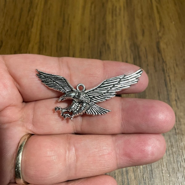 Eagle Charm - Etsy