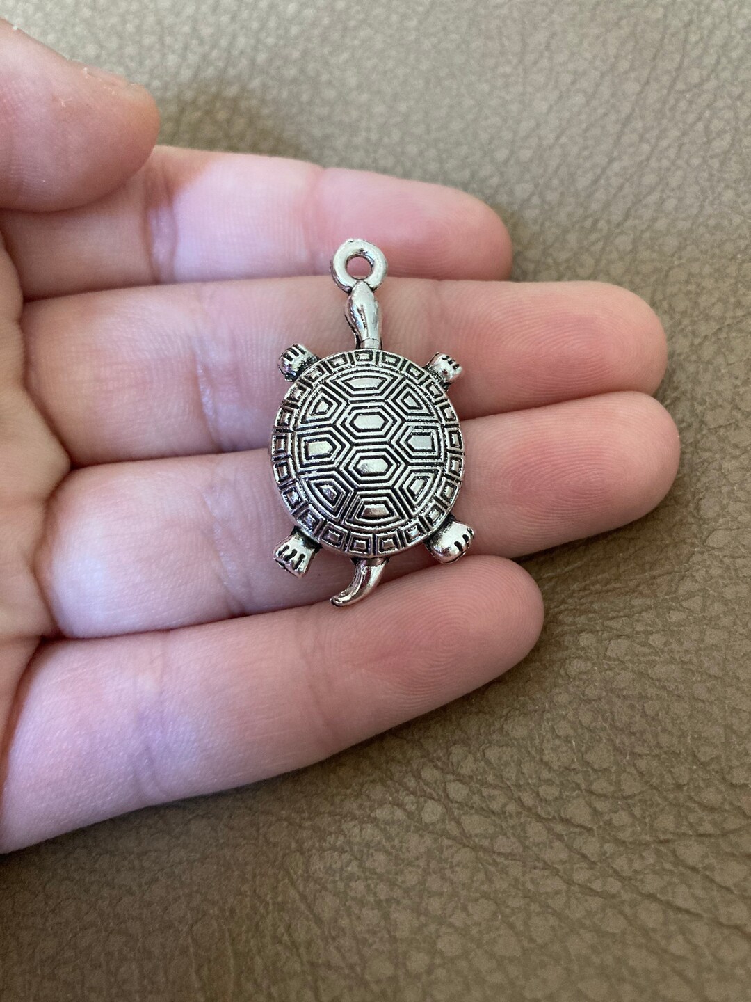 Tortoise Charms, Antique Silver Turtle Sea Charm, Sea Turtle Charm ...