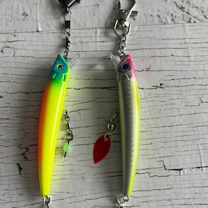 Fish Lure Keychain Fishing Lure Keychain Gifts for Him - Etsy