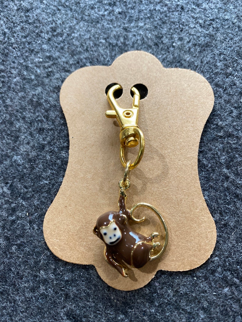 Circus Zipper Pull Monkey Zipper Pull Circus Tent Charm - Etsy