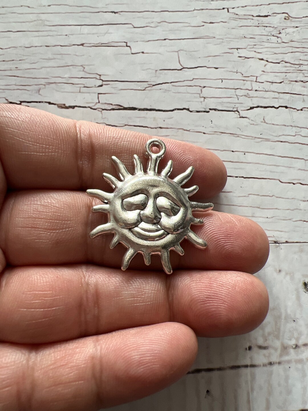 Sun Sunburst Charms, Sunburst Pendants, Sun Sunburst With Face Charm ...
