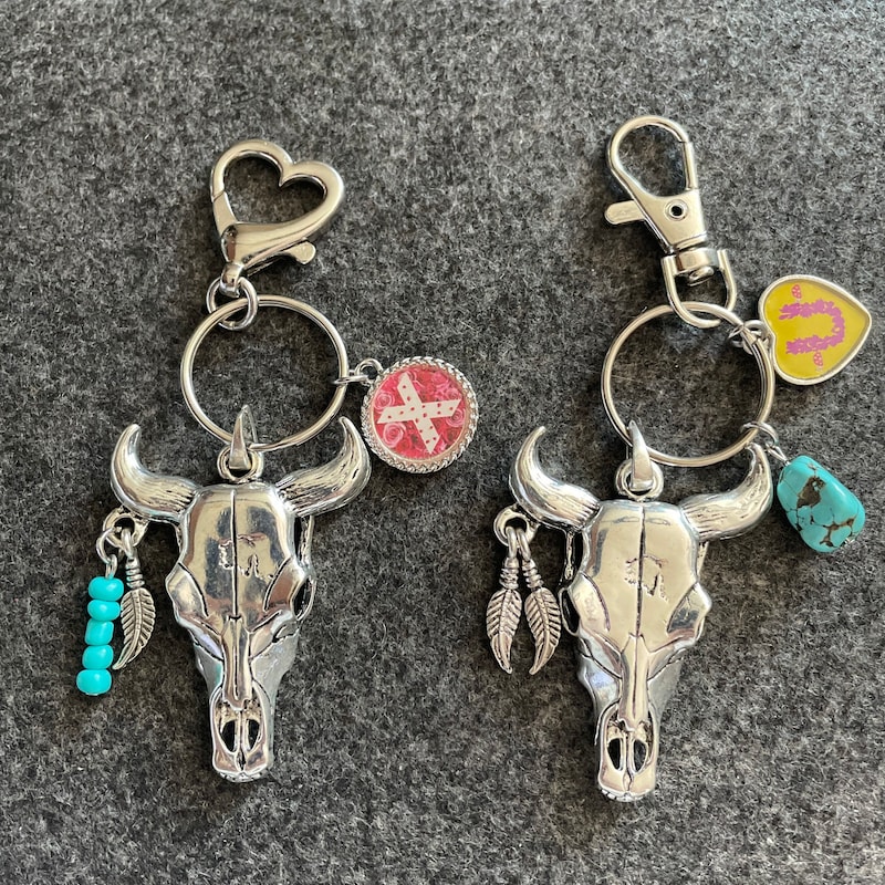 Western Keychains - Etsy