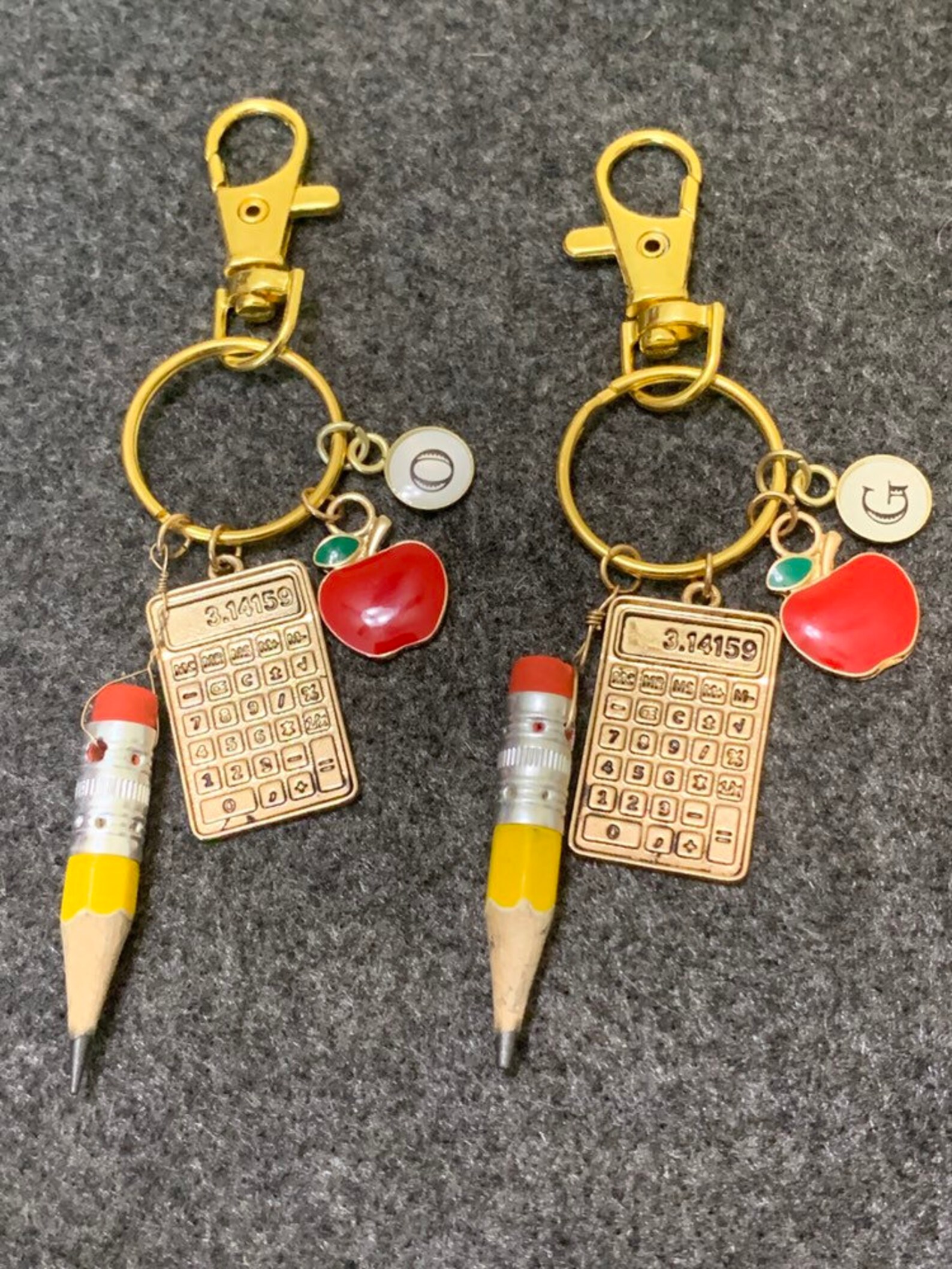 Back to School Keychain, Teacher Keychain, Pencil Keychain, School ...